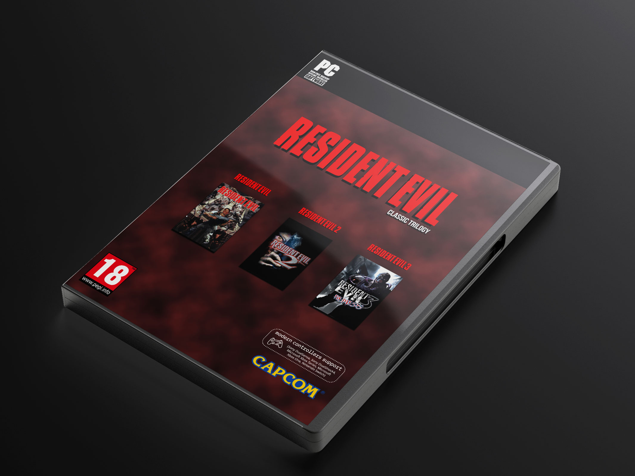 Resident Evil Classic Trilogy (2024) (PC-USB) – Let's Get Physical Games